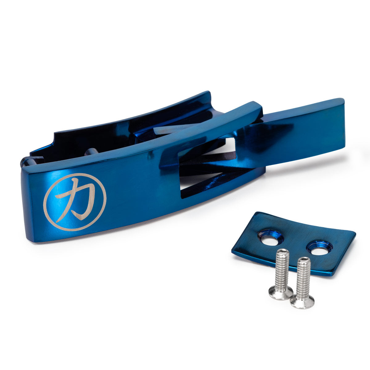Strength Shop Steel Lever Buckle Blue w/lifetime warranty