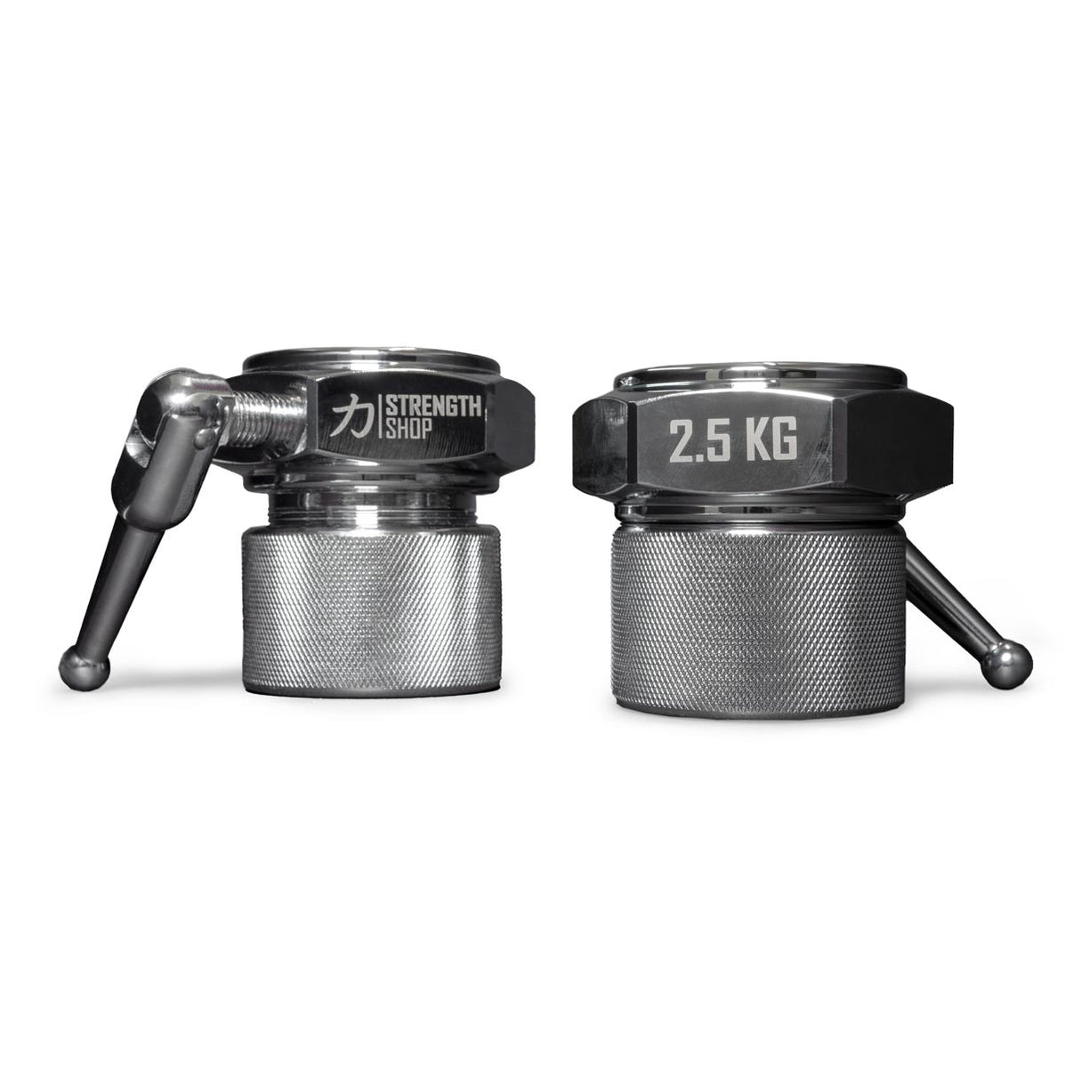 Calibrated Competition Collars 2.5kg - Pair - IPF Approved — Strength Shop