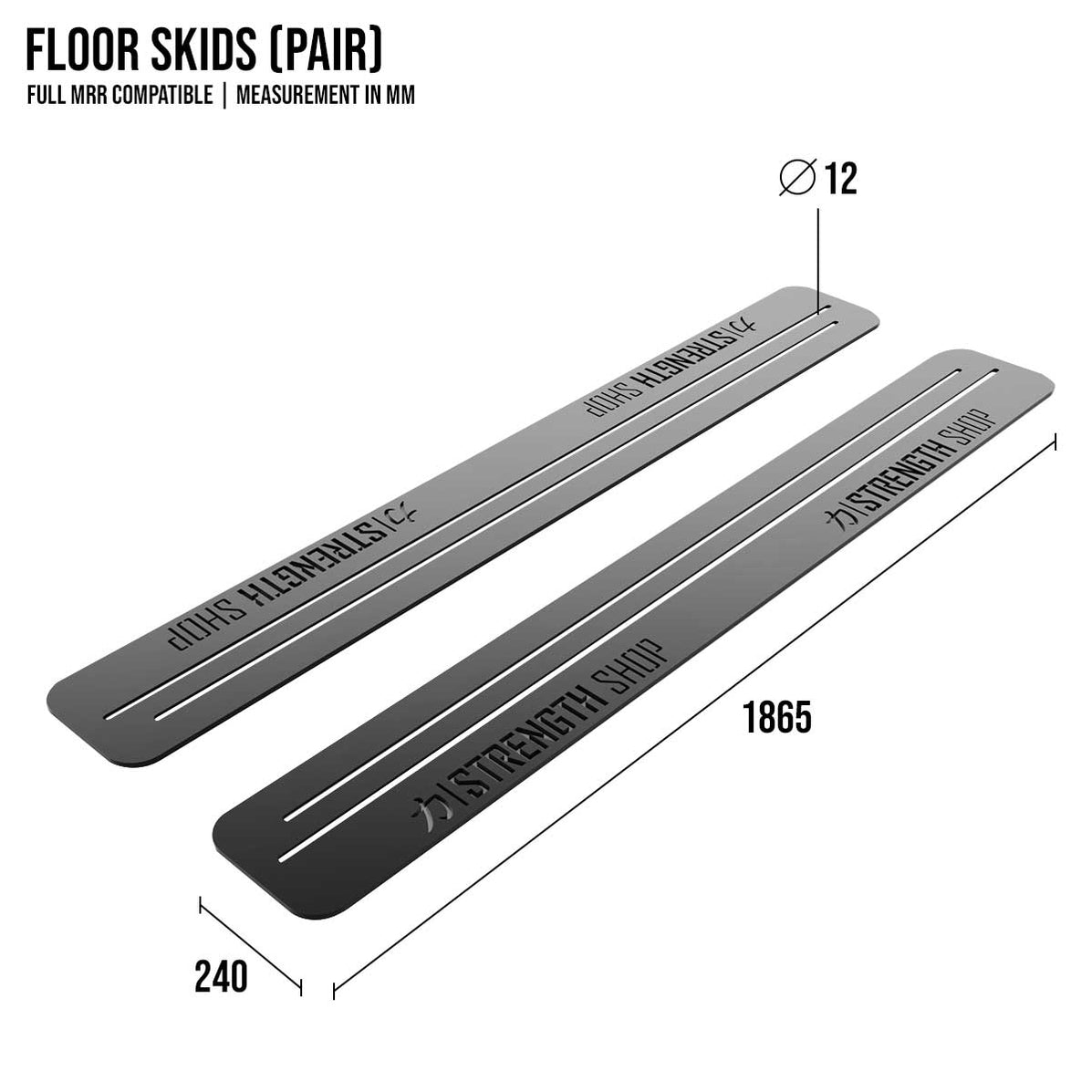 Floor Skids | MRR Compatible — Strength Shop