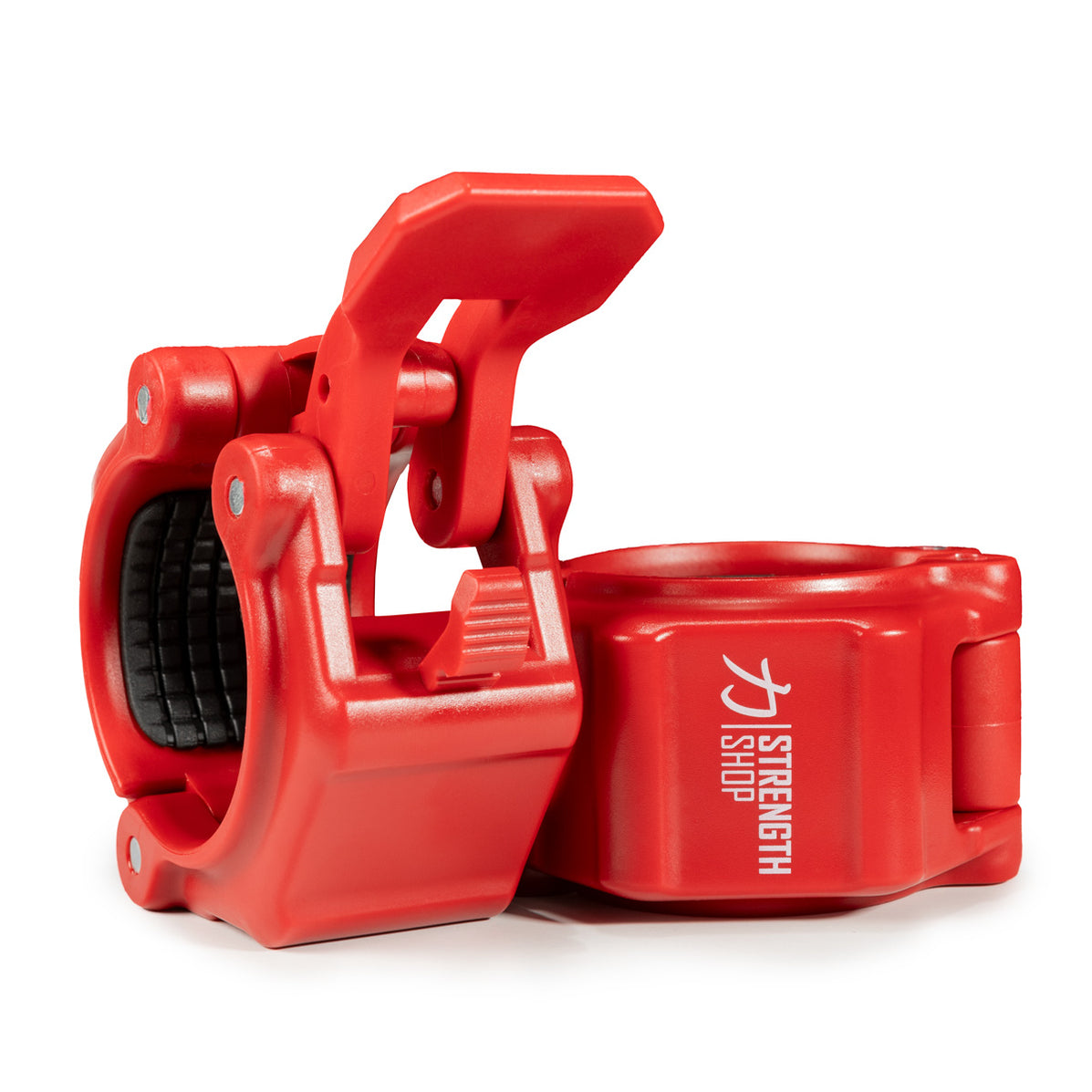 Olympic Flip Lock Collars V2 - Red — Strength Shop