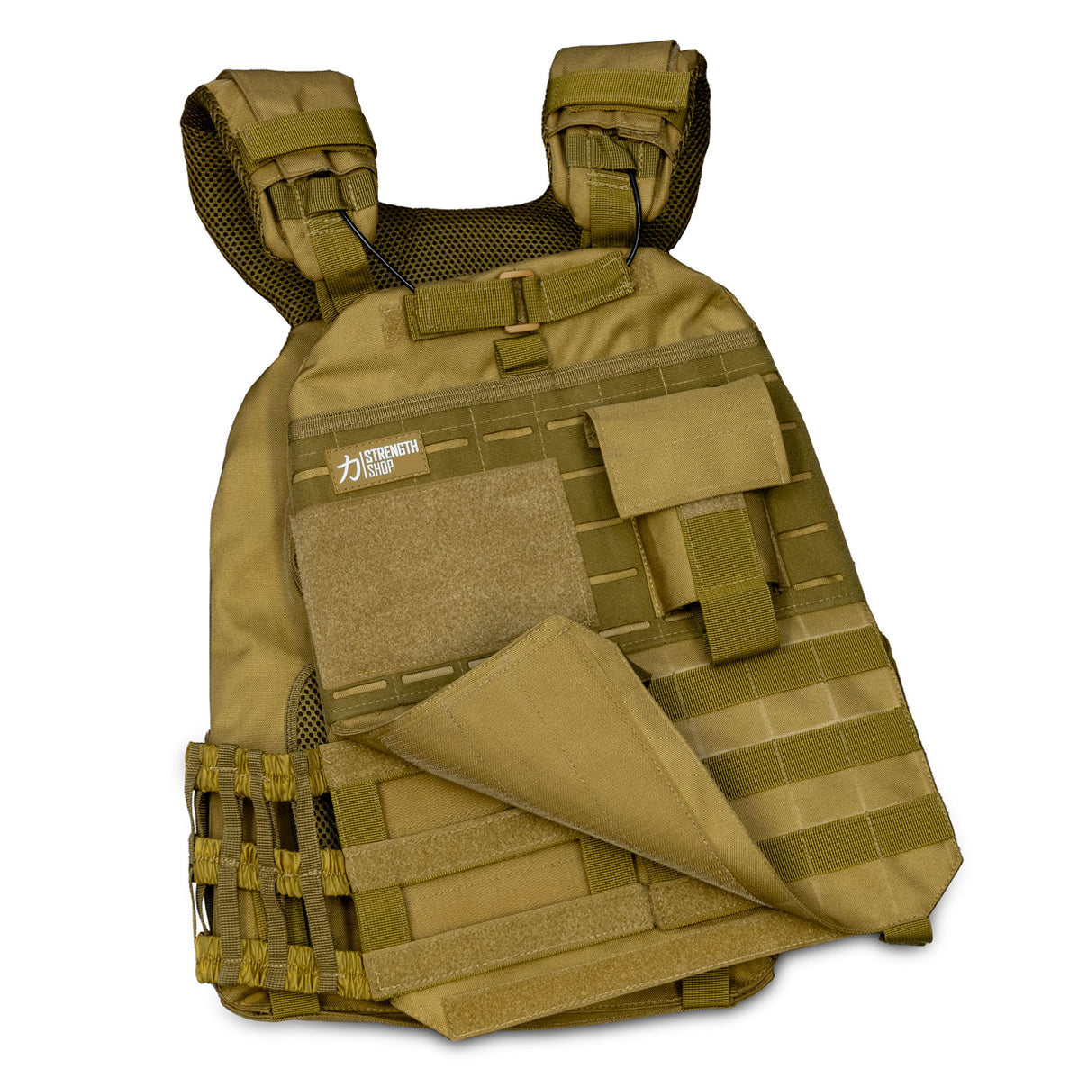 Tactical Plate Carrier Vest - 8kg, 10kg or 15kg — Strength Shop