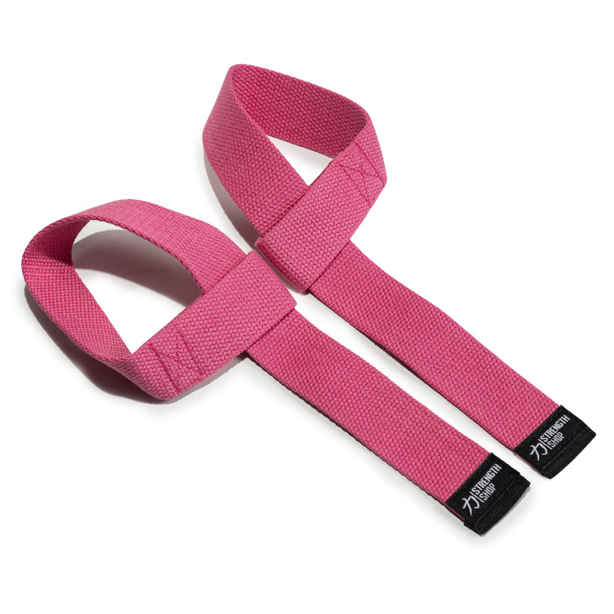 Strength Shop Pink Lifting Straps