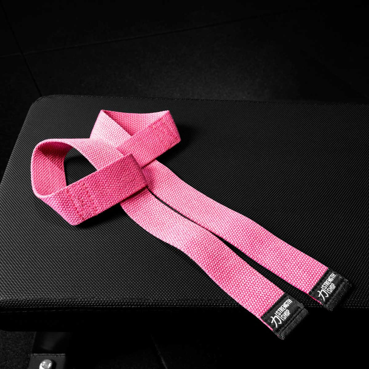 Strength Shop Pink Lifting Straps