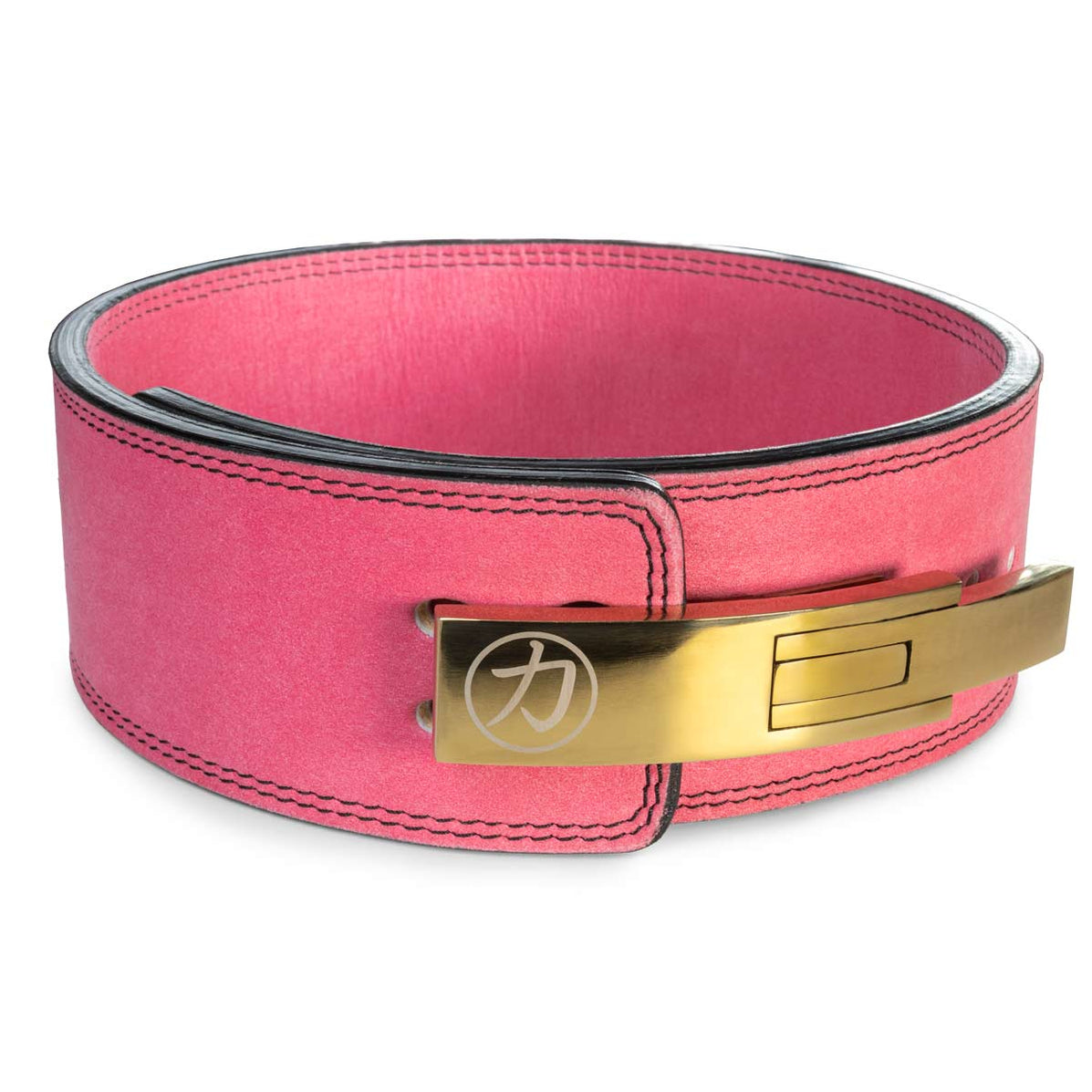 10mm Lever Belt - Pink - IPF Approved — Strength Shop