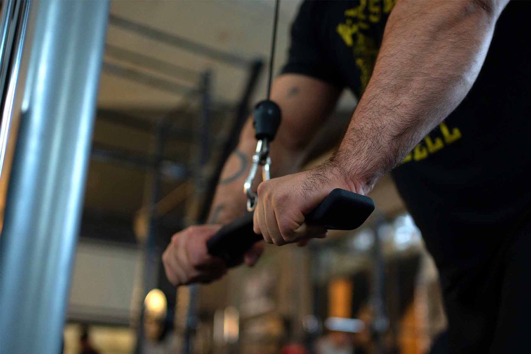 Triceps Grip / Flat Push Down Bar - Tricepatops — Strength Shop