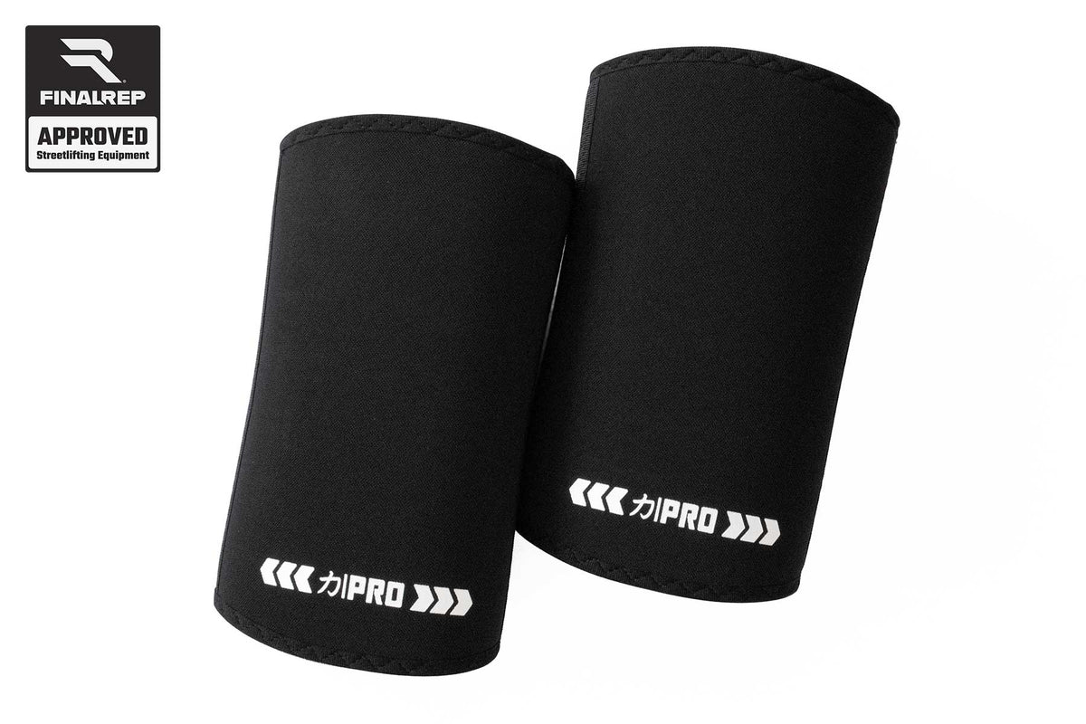 7mm Pro Elbow Sleeves Extra Stiff Neoprene - Finalrep Approved — Strength Shop