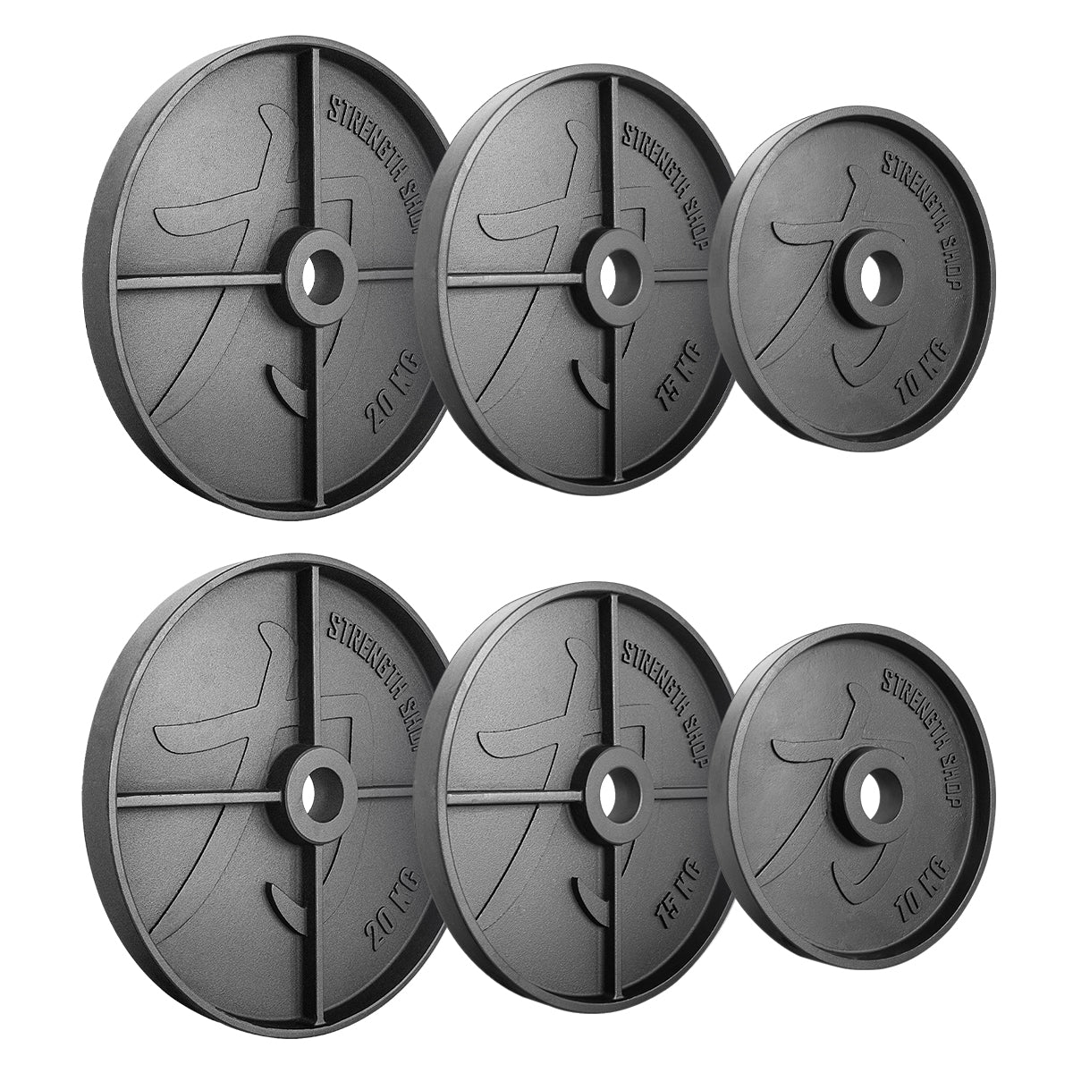 Strength Shop Deep Dish Cast Iron Plate