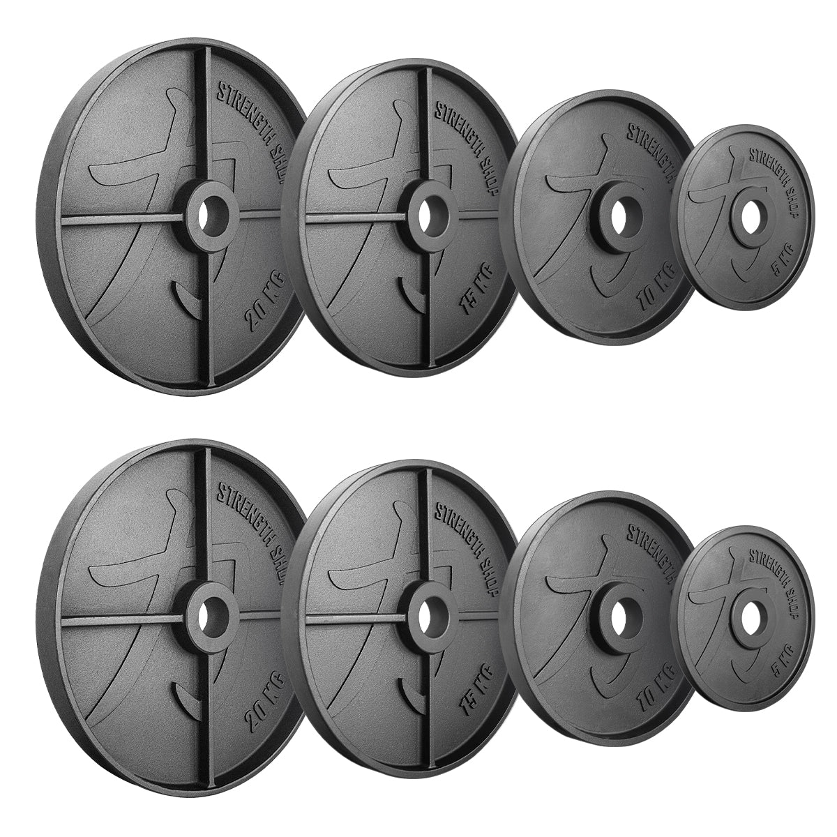 Strength Shop Deep Dish Cast Iron Plate