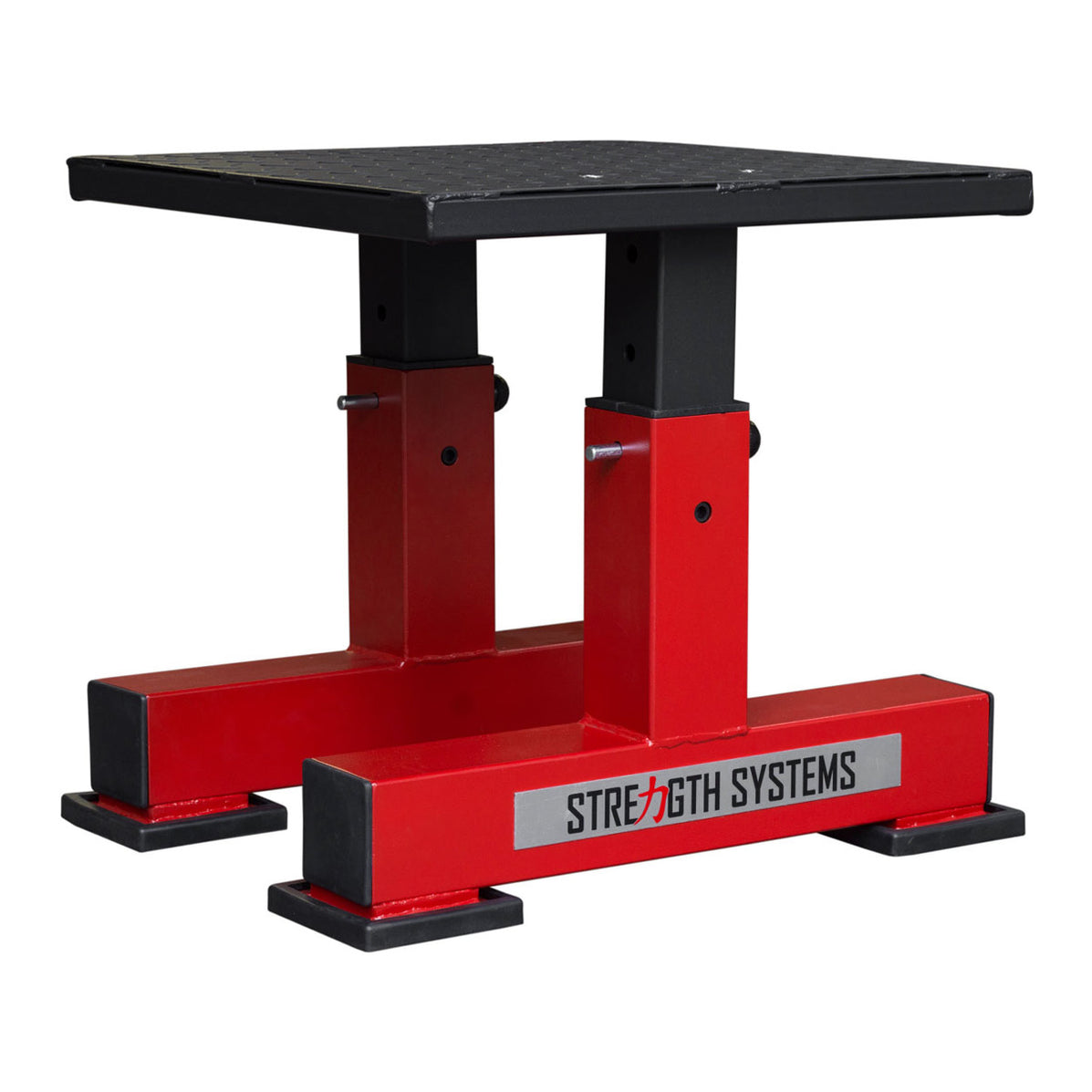 Adjustable Plyo/Squat Box - Red/Black — Strength Shop
