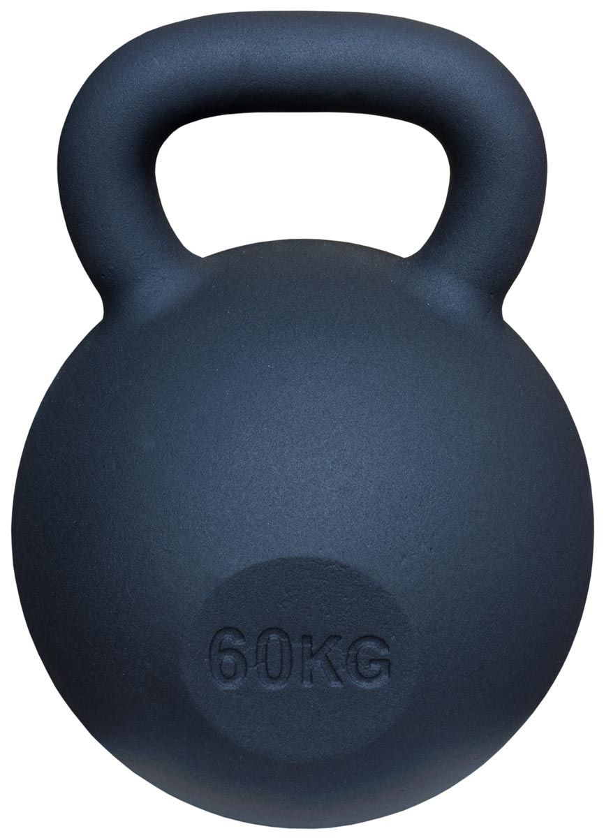 Strength Shop Black Powder Coated Kettlebells 4kg - 64kg