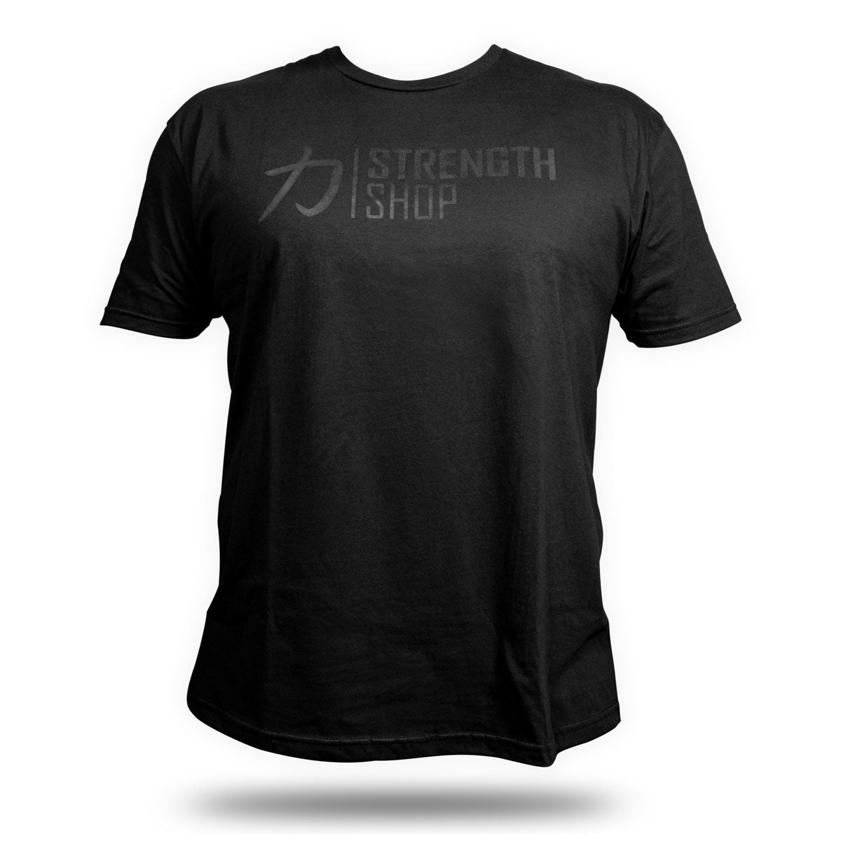 Strength Wear Logo T-Shirt V2 - All Black — Strength Shop